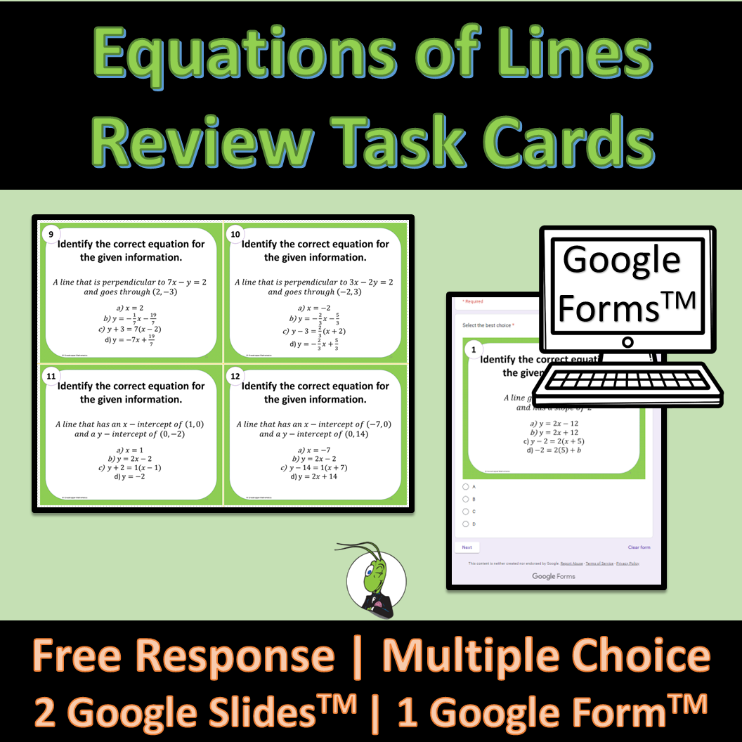 Linear Graphing Real Life Algebra 1 BOOM Task Cards - Made By Teachers