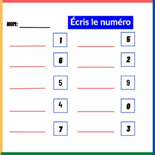 Mastering French Number Writing: From 1 to 100 - Made By Teachers