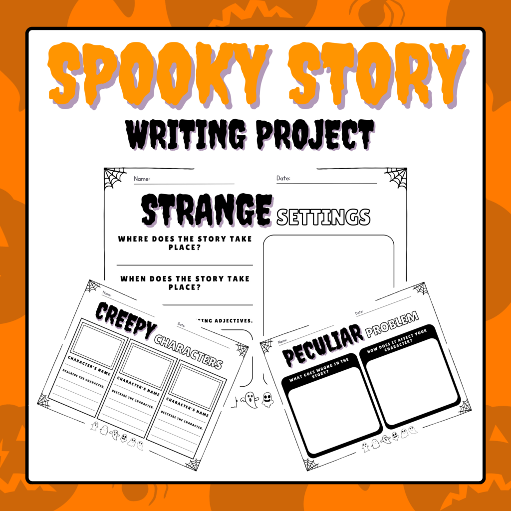 Write a Spooky Story - Structured Writing Project | Halloween ...