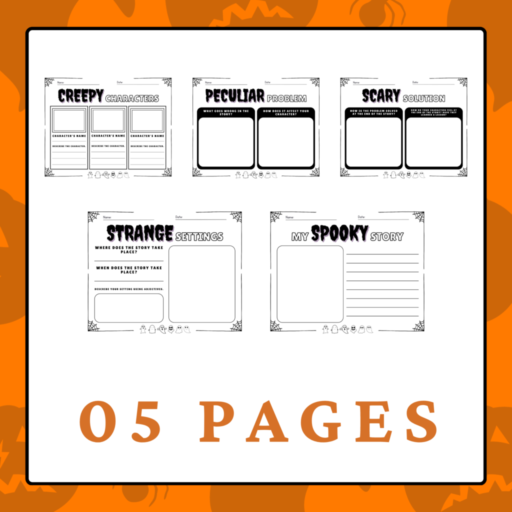 Write a Spooky Story - Structured Writing Project | Halloween ...