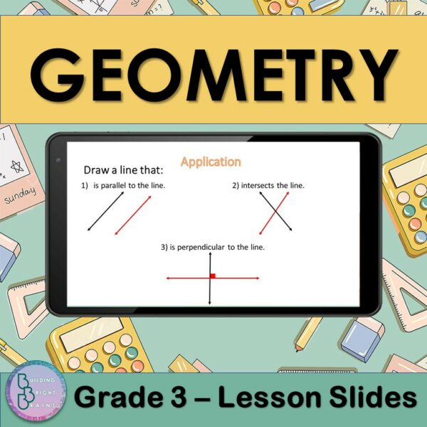 Geometry | 3rd Grade PowerPoint Lesson Slides| Angles Polygons Circles ...