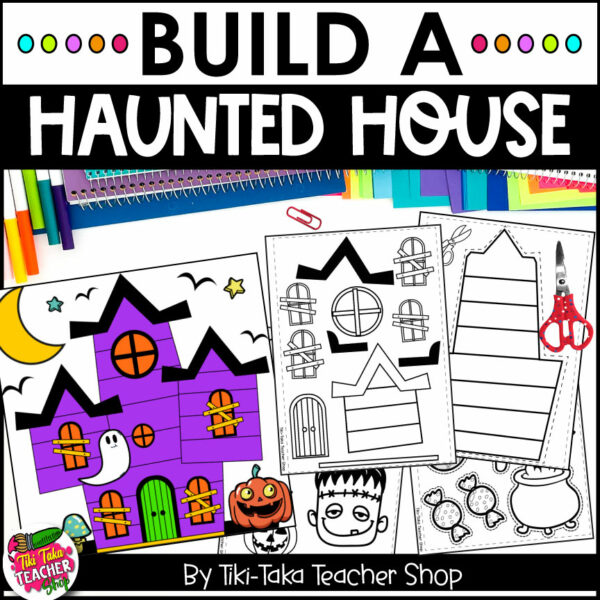 Build a Haunted House Craft - Halloween Craft | Made By Teachers