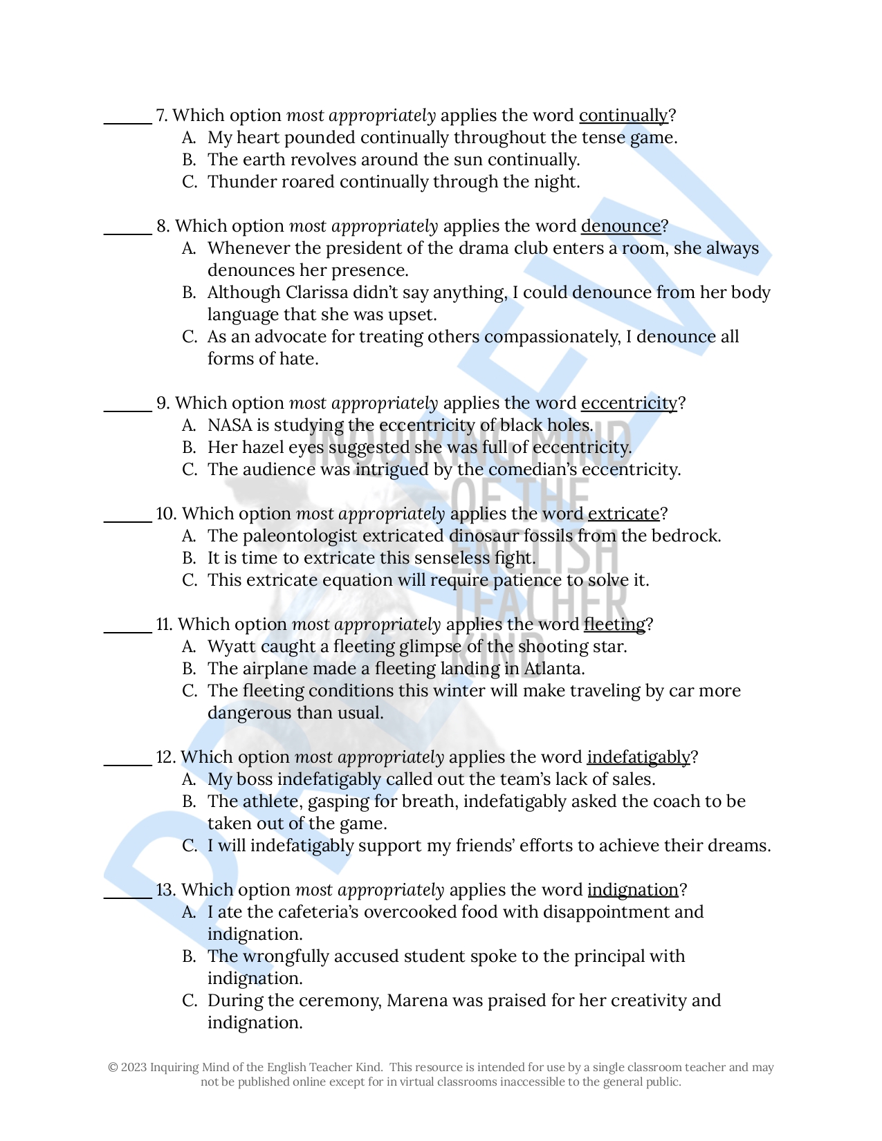 1984 by George Orwell Vocabulary Development Games and Activities ...