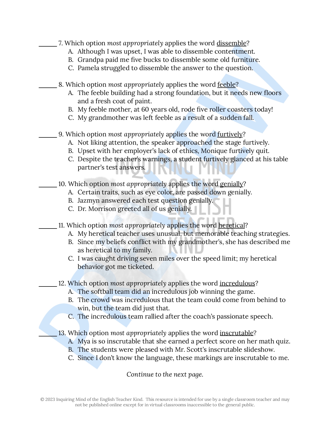1984 by George Orwell Vocabulary Development Games and Activities ...