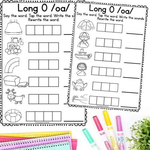 Long O Worksheets and Activities | Vowel Teams | OA OW O-E | Made By ...