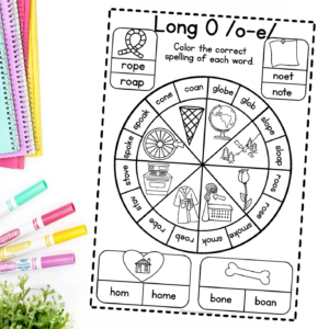 Long O Worksheets and Activities | Vowel Teams | OA OW O-E - Made By ...