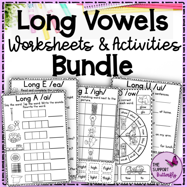 Long Vowel Worsheets | Vowel Teams | Magic e - Made By Teachers