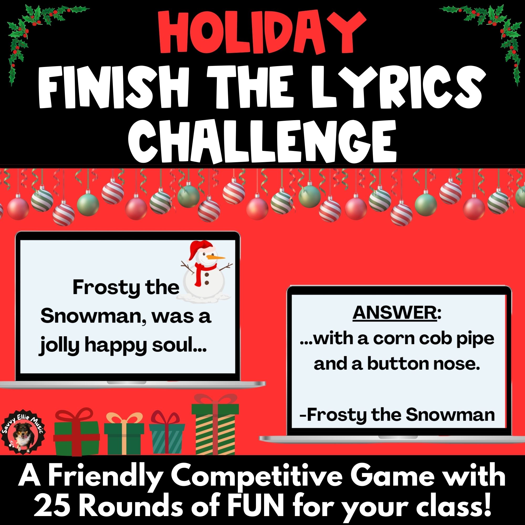 Holiday Music Game Bundle- Perfect for Choirs, Bands and Orchestras ...