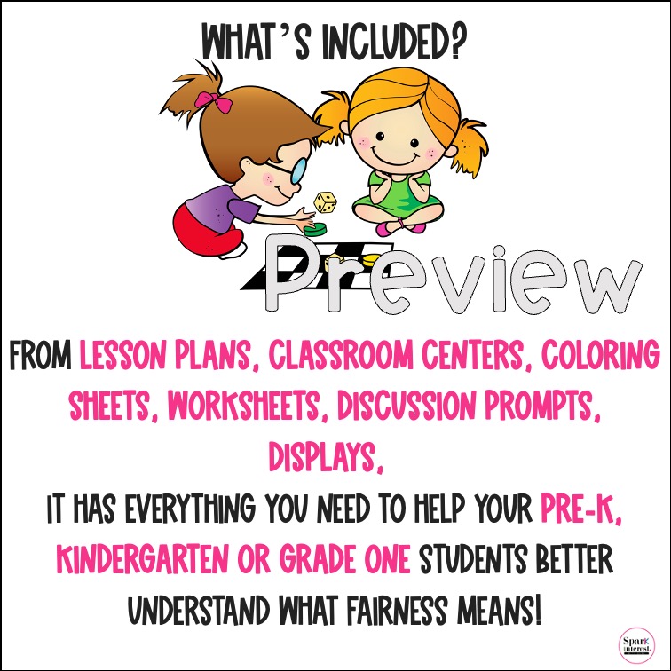 Fairness Activities Bundle for Preschool & Kindergarten | Made By Teachers