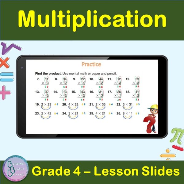 Multiplication | 4th Grade PowerPoint Lesson Slides - Made By Teachers