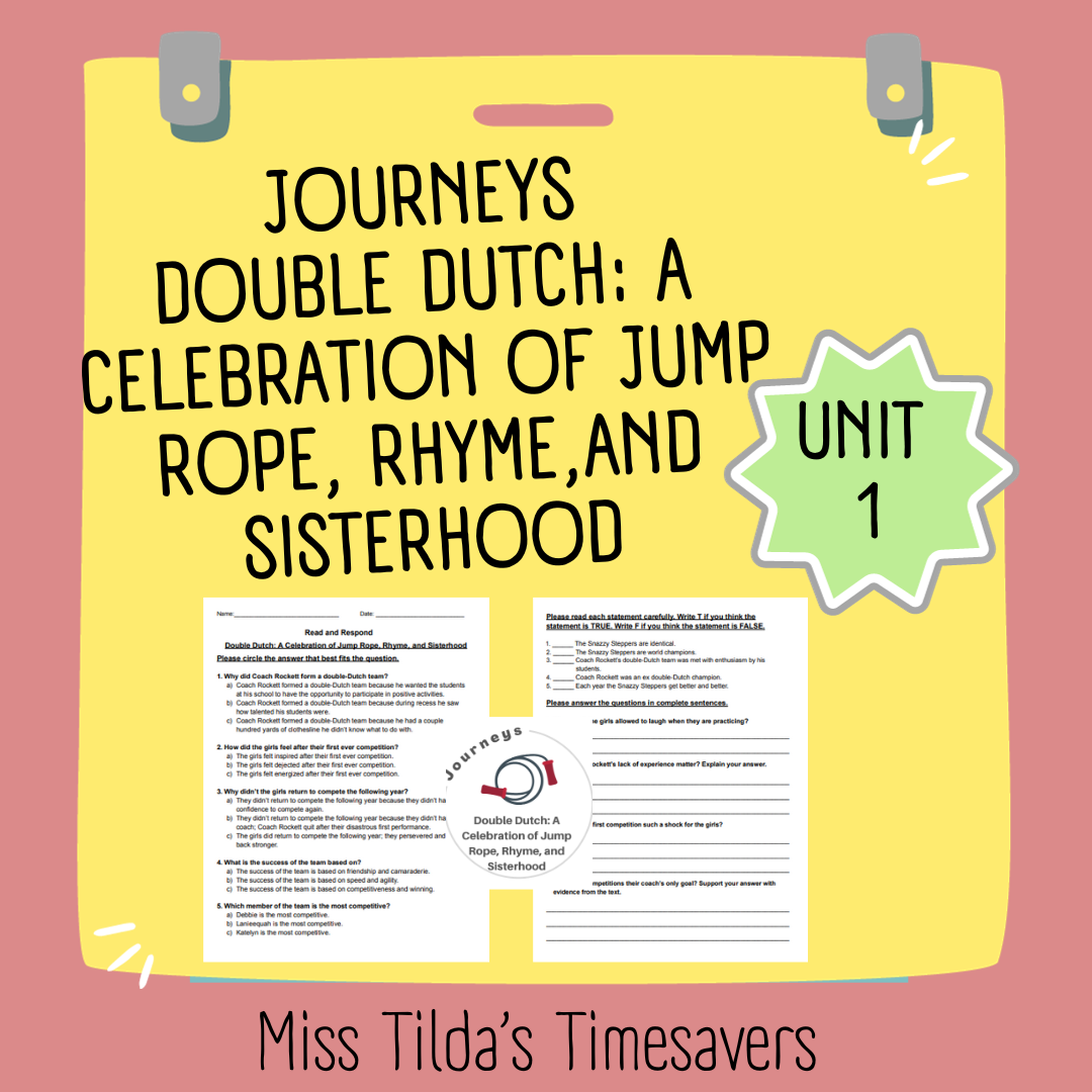 Quaking Earth, Racing Waves - Grade 5 HMH Into Rea | Made By Teachers