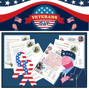 Veterans Day Reading Comprehension - Vocabulary Highlight and Writing ...