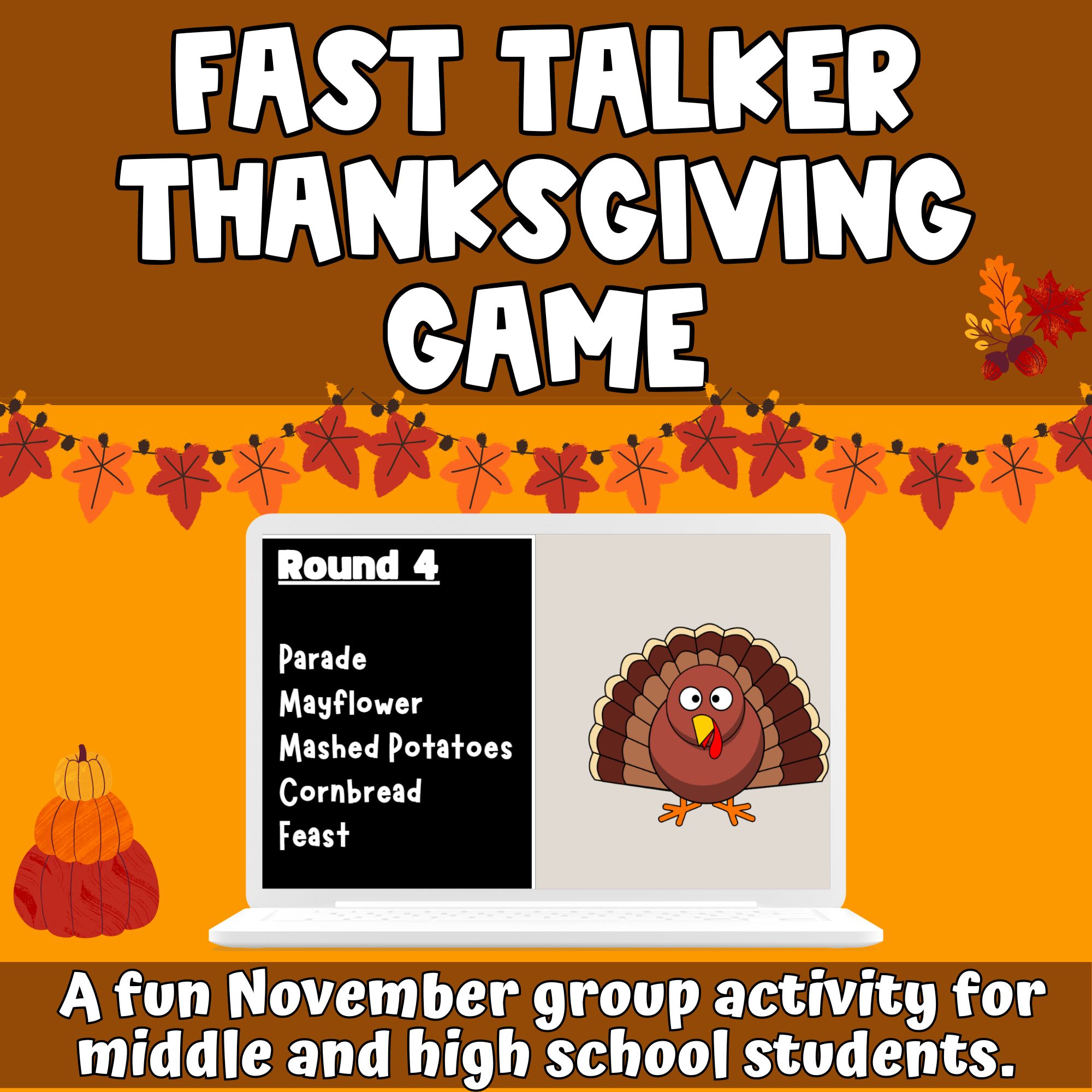 Fast Talker Game- Spring Edition! No prep, fun for large groups! Lesson ...