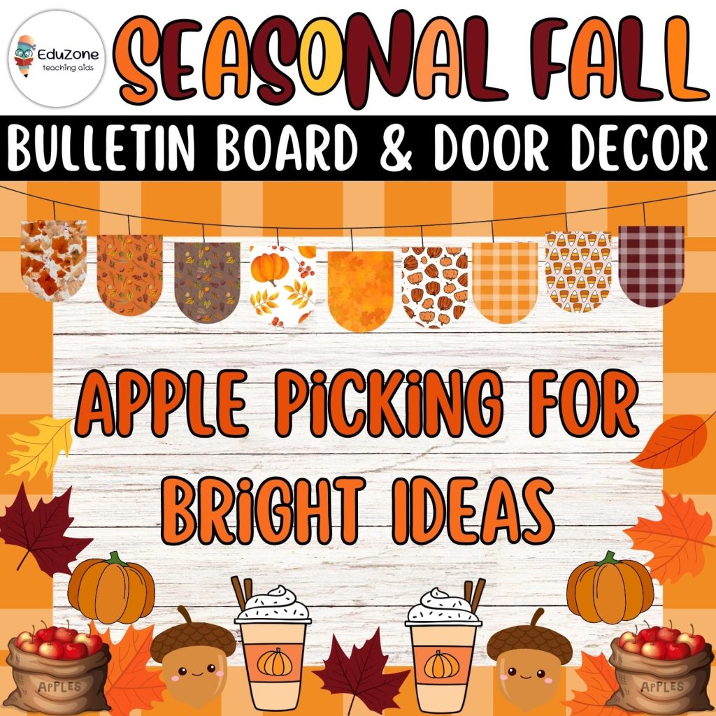 Apple Picking for Bright Ideas: Fall Bulletin Board and Door Decor ...