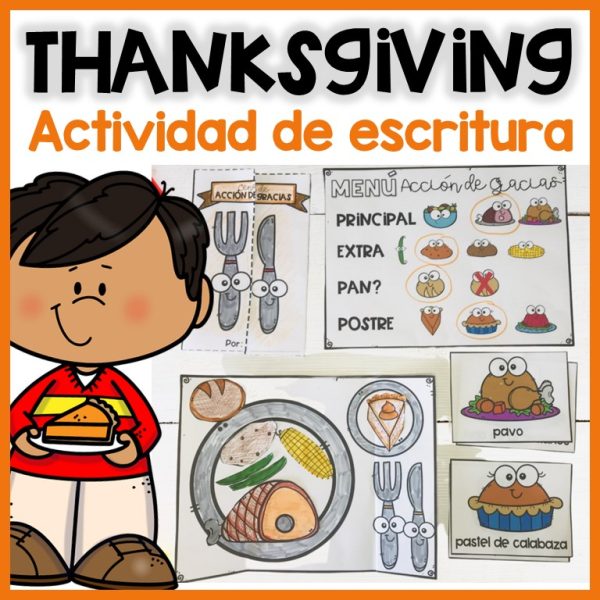 Thanksgiving craft in Spanish | Actividad de Acción de Gracias de ...