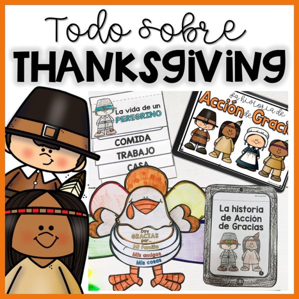 Thanksgiving Activities in Spanish | Día de Acción de Gracias - Made By ...