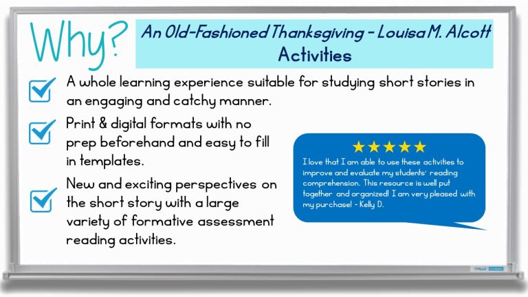 An Old-Fashioned Thanksgiving by Louisa M. Alcott Short Story Reading ...