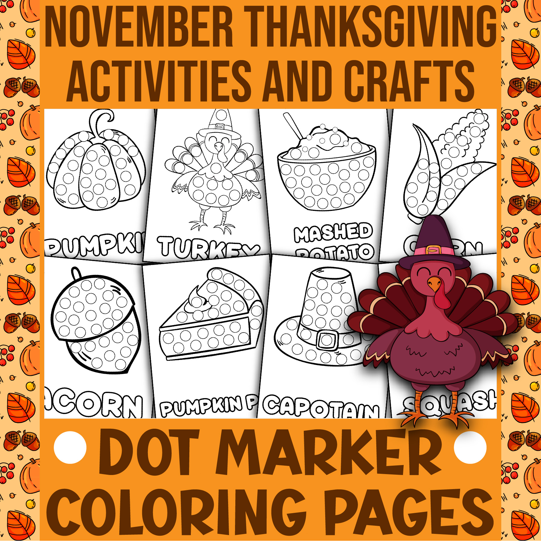 Thanksgiving Time Activities - Turkey Parts Word Family Sorting Game ...