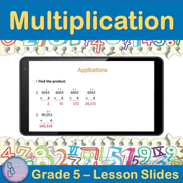 Multiplication | 5th Grade PowerPoint Lesson Slides - Made By Teachers