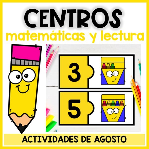 Centros de lectura y matemáticas | Math and Literacy Centers in Spanish ...