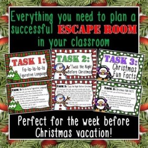 Christmas Escape Room - Made By Teachers