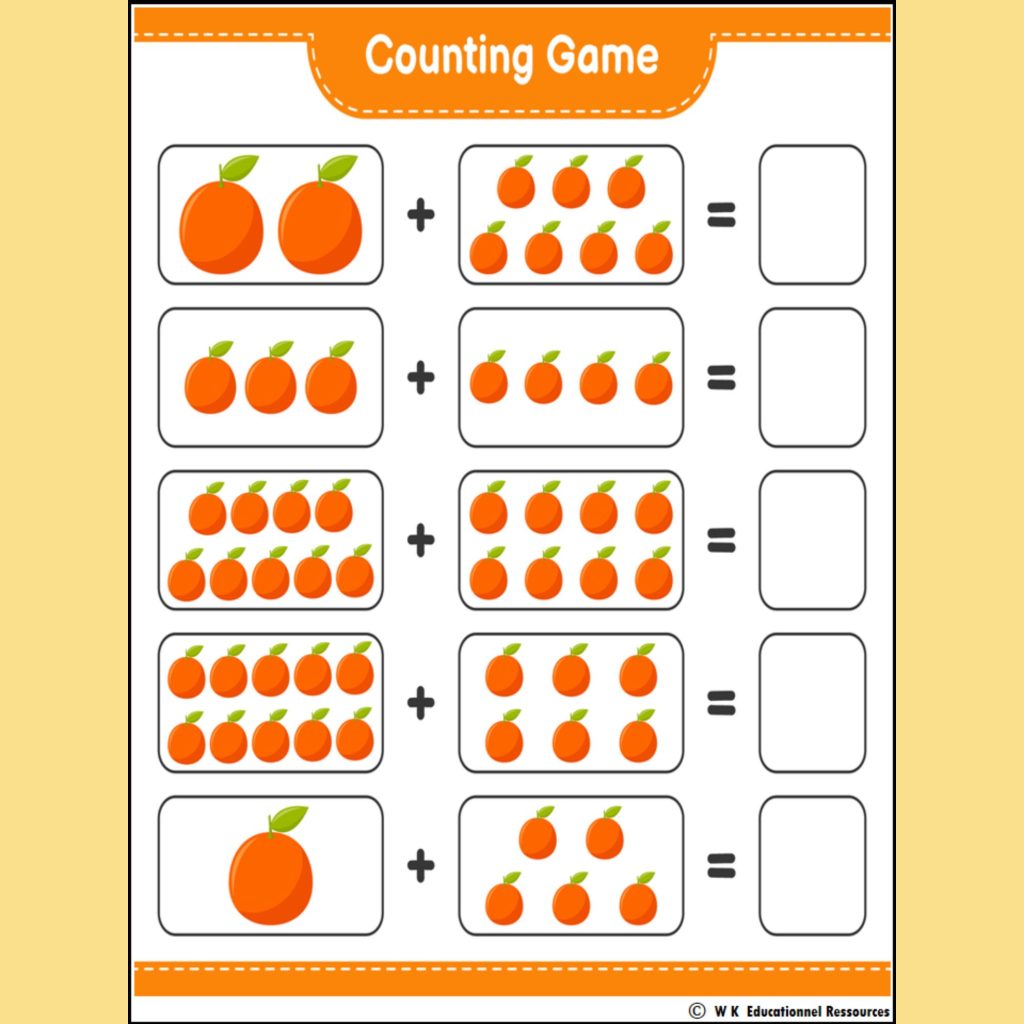 Thanksgiving Math Trace Numbers Addition Subtraction Game November ...