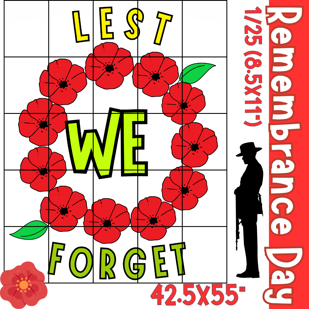 French Remembrance Day Coloring pages: Collaborative Poster LE JOUR DU ...