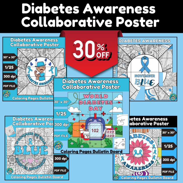 World Diabetes Day - Diabetes Awareness Collaborative BUNDLE Poster ...