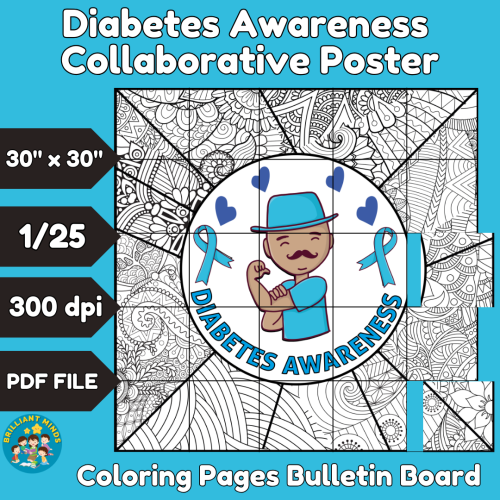 World Diabetes Day - Diabetes Awareness Collaborative BUNDLE Poster ...