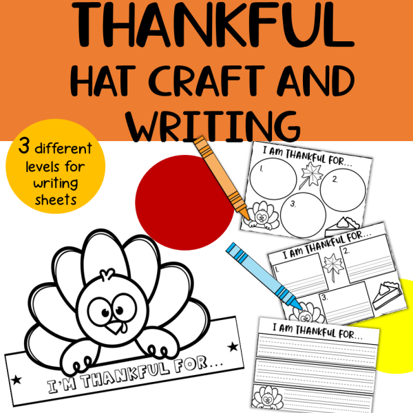 Thankful Thanksgiving Activity Bundle for Preschool, PreK and ...