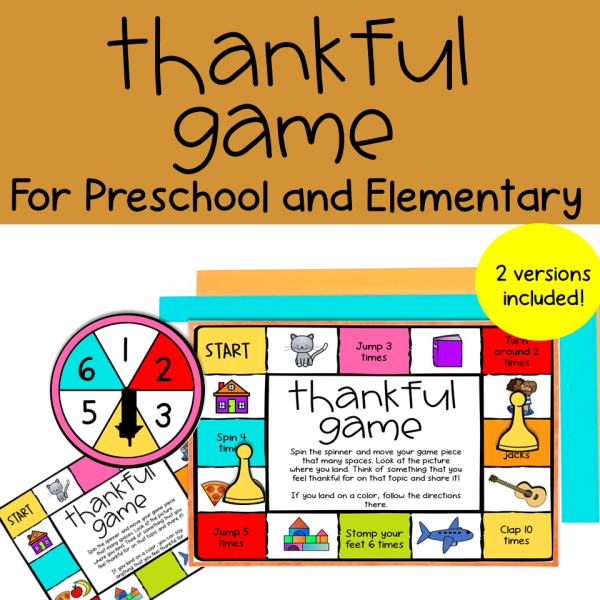 Thankful Thanksgiving Activity Bundle for Preschool, PreK and ...
