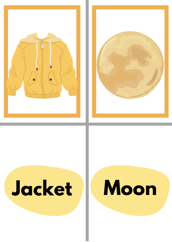 Fall/Autumn Flash Cards | Learning with the Colors of Fall | Made By ...