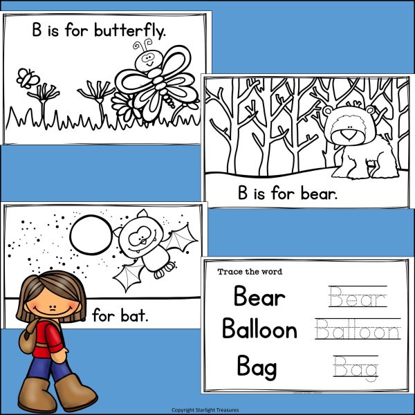 Alphabet Letter of the Week: The Letter B Mini Book | Made By Teachers