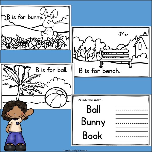 Alphabet Letter of the Week: The Letter B Mini Book | Made By Teachers
