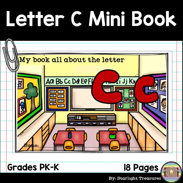Alphabet Letter of the Week: The Letter C Mini Book - Made By Teachers