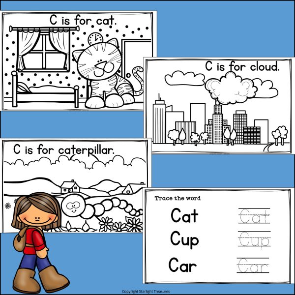 Alphabet Letter of the Week: The Letter C Mini Book - Made By Teachers
