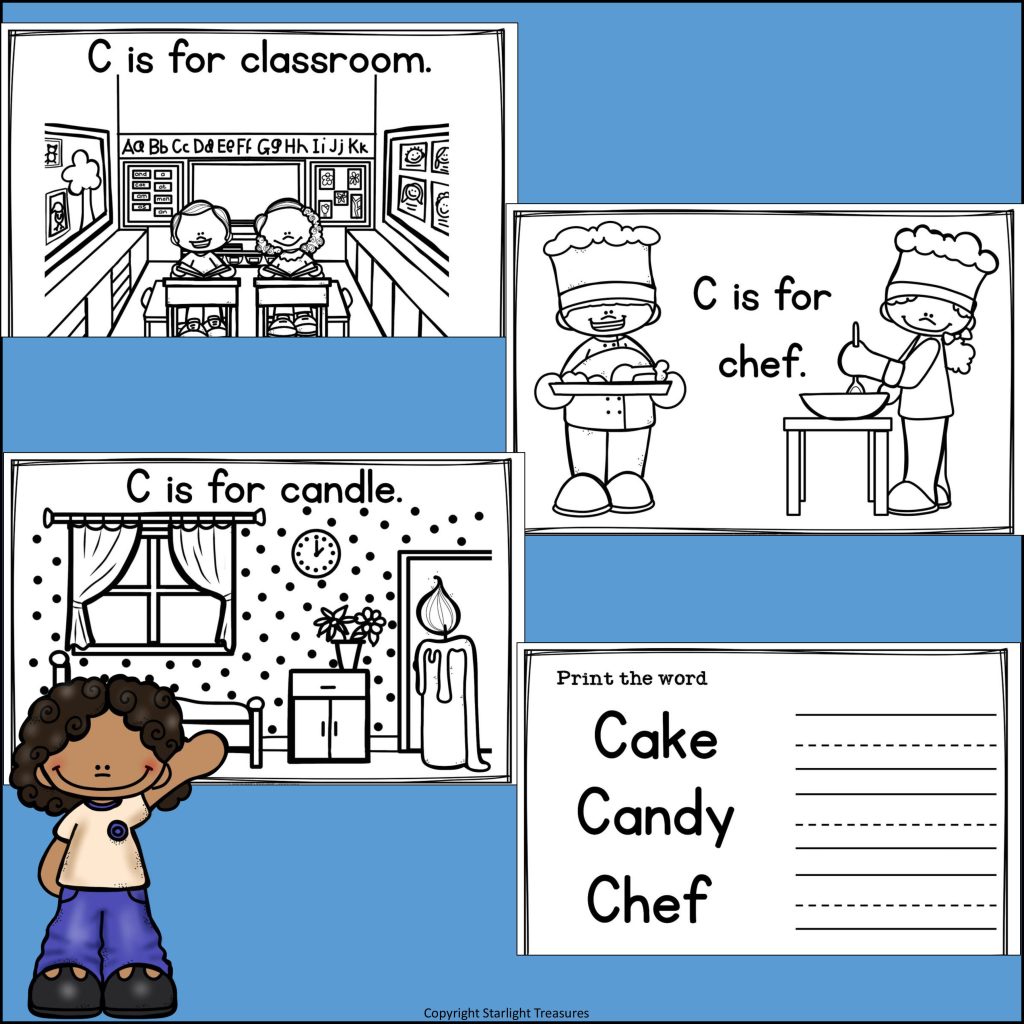 Alphabet Letter of the Week: The Letter C Mini Book - Made By Teachers
