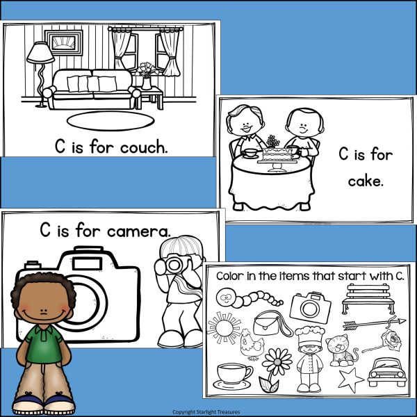 Alphabet Letter of the Week: The Letter C Mini Book - Made By Teachers