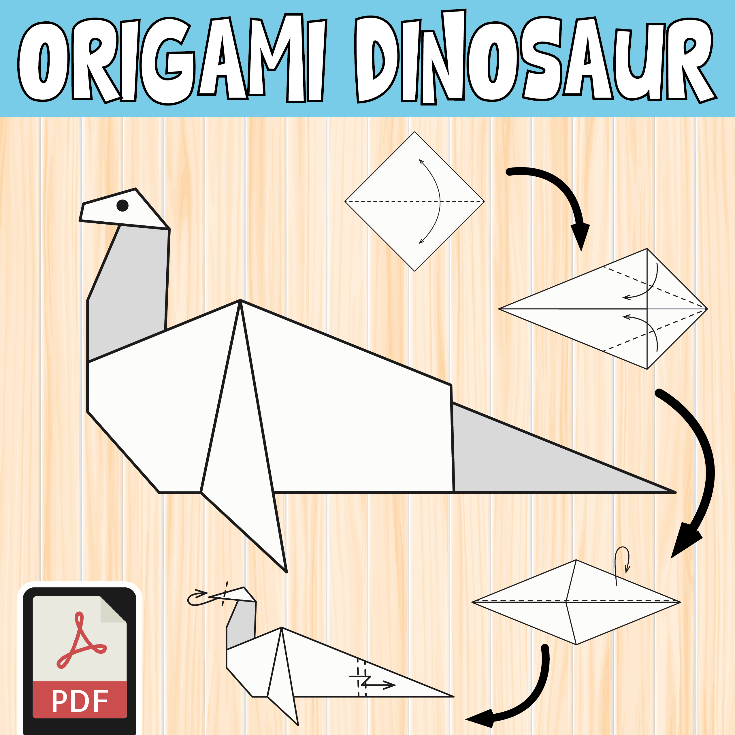 Dinosaur pattern blocks: composing 2d shapes | Made By Teachers