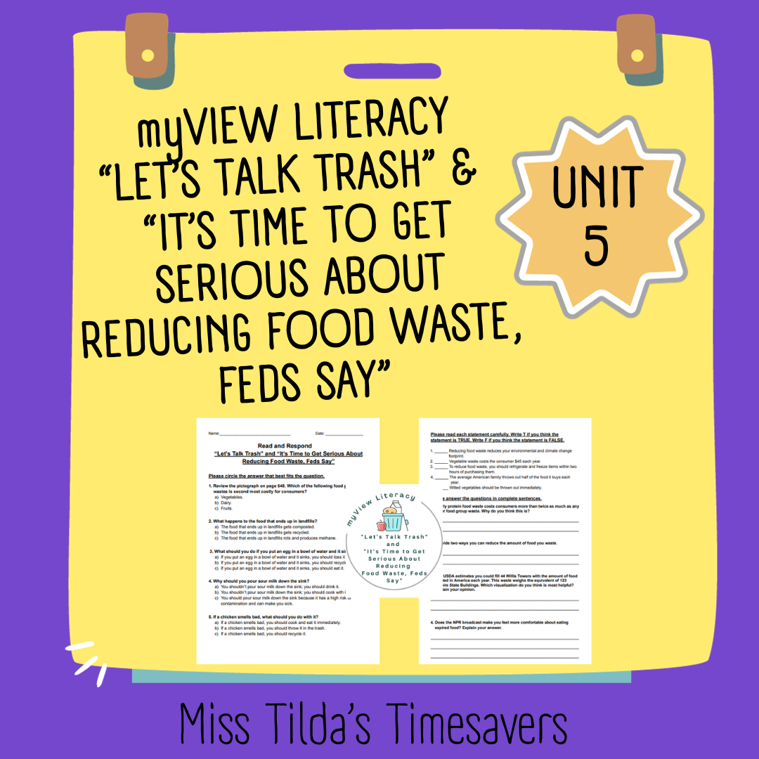 The Case of the Gasping Garbage - Read and Respond Reading Street 4.2 ...