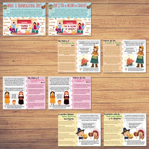 Thanksgiving Day PowerPoint Presentation BUNDLE - Made By Teachers