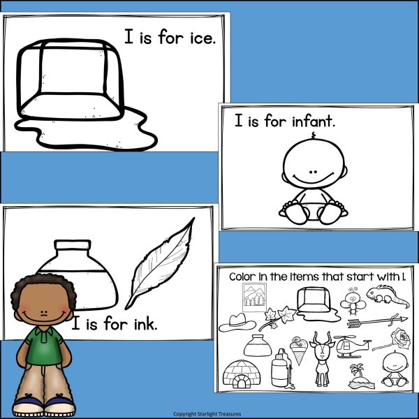 Alphabet Letter of the Week: The Letter I Mini Book | Made By Teachers