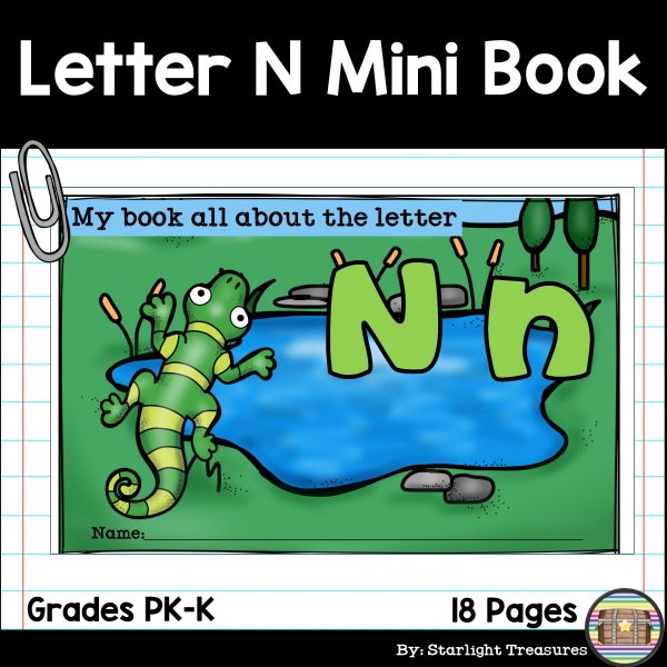 Alphabet Letter of the Week: The Letter N Mini Book | Made By Teachers