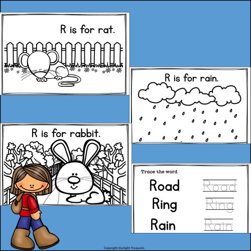 Alphabet Letter of the Week: The Letter R Mini Book - Made By Teachers