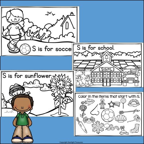 Alphabet Letter of the Week: The Letter S Mini Book | Made By Teachers