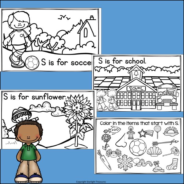 Alphabet Letter of the Week: The Letter S Mini Book - Made By Teachers