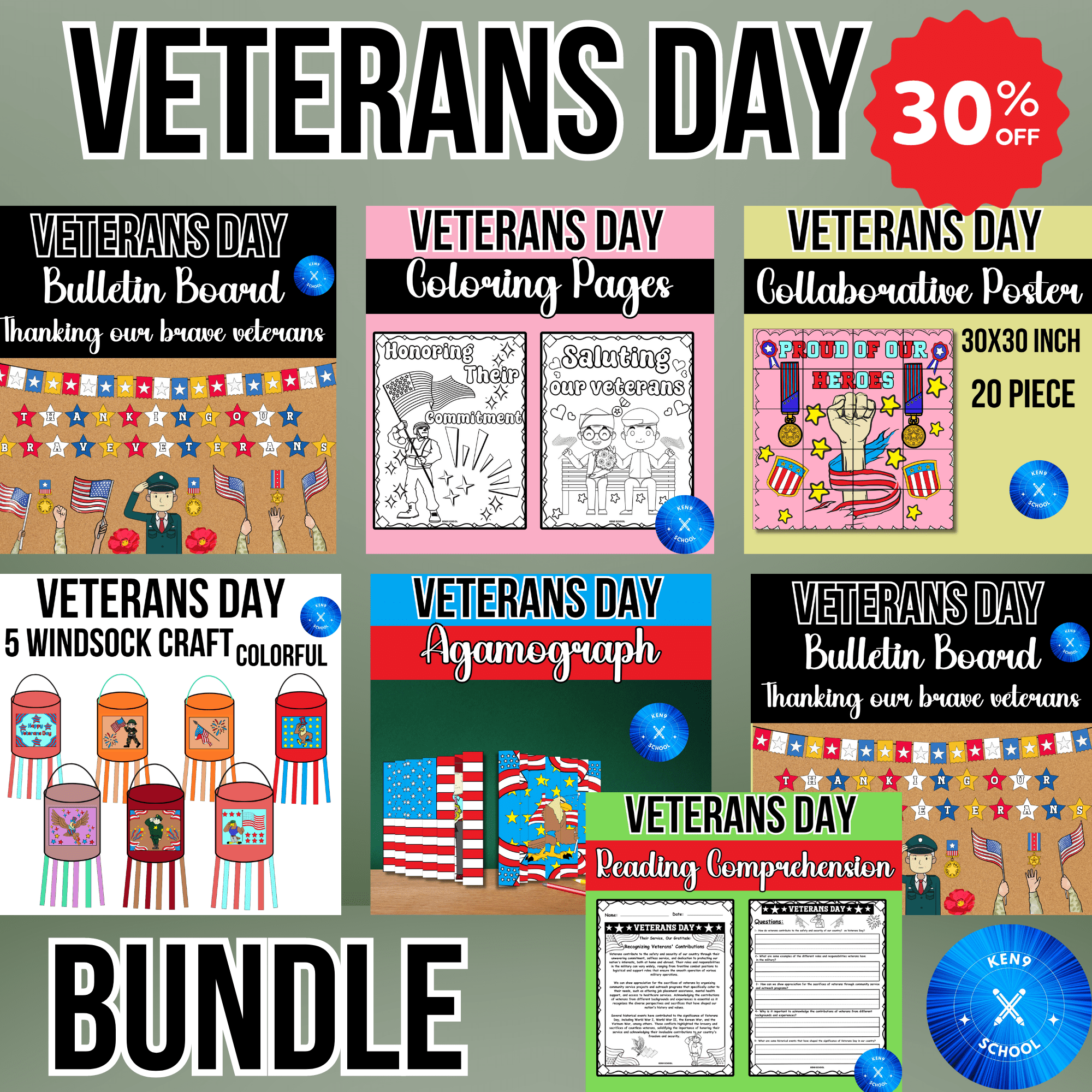 Spanish Presidents Day Collaborative Poster Art Coloring Pages | Made ...