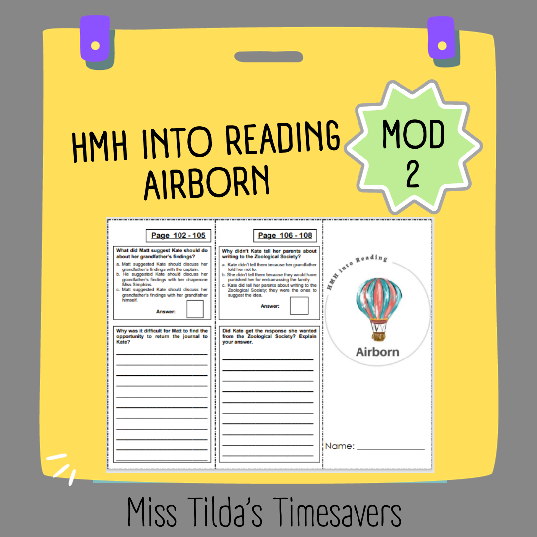 Upside-Down and Backward - Grade 6 HMH Into Reading | Made By Teachers