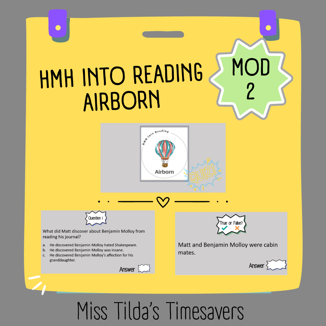 Who Wants to Move to Mars? - Grade 6 HMH into Reading | Made By Teachers