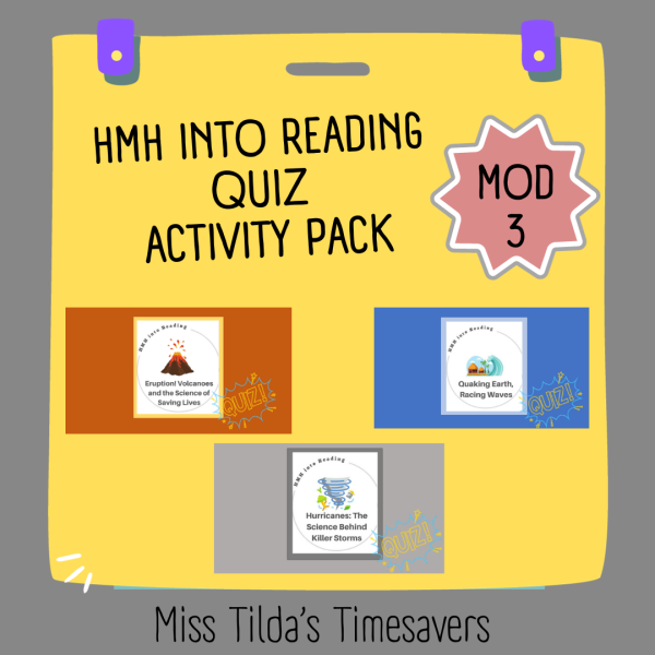 Grade 5 HMH into Reading Quiz: Module 3 | Made By Teachers